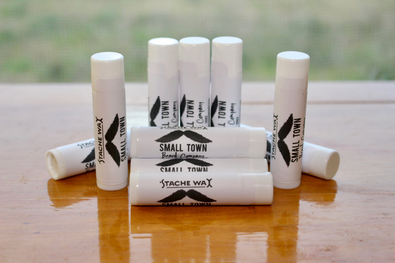 Mustache Wax Tube | Small Town Beard Company – Small Town Beard Company LLC