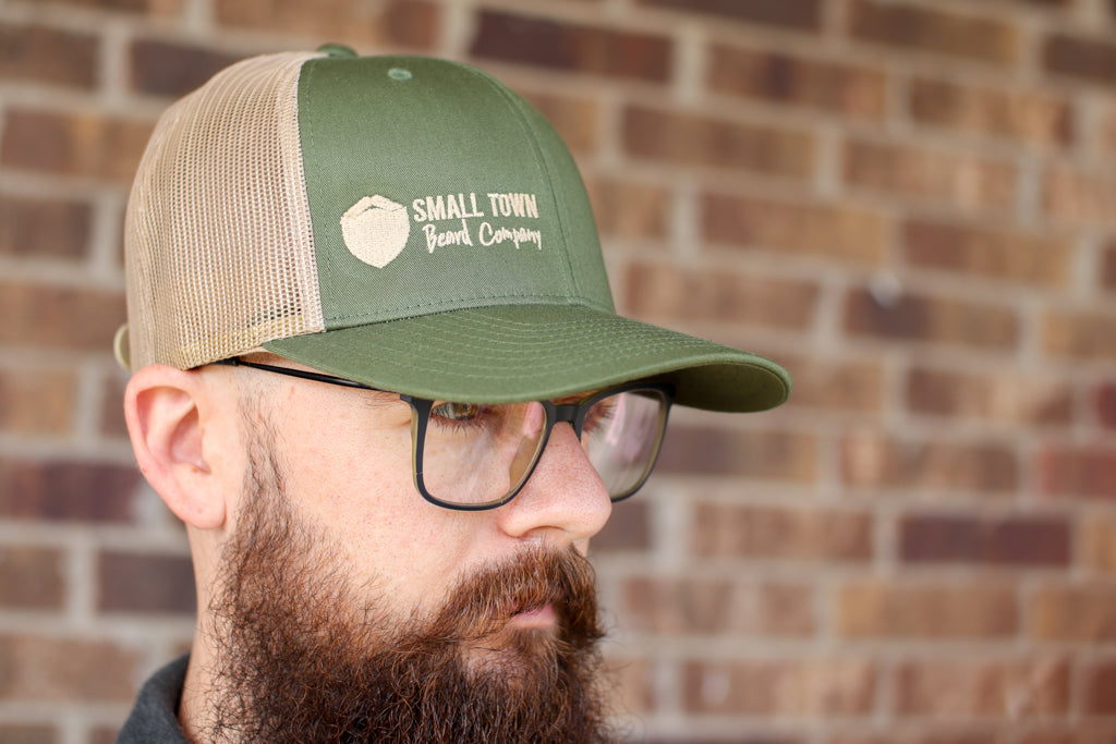 Caps | Green/Tan | Small Town Beard Company – Small Town Beard Company LLC